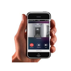 Judas numérique (caméra de porte) WiFi et GSM, iHOME 4, avec écran ...