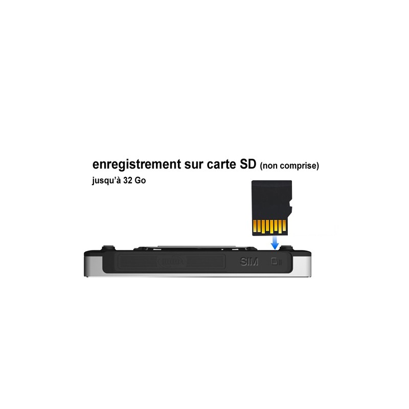 Judas numérique (caméra de porte) WiFi et GSM, iHOME 4, avec écran ...