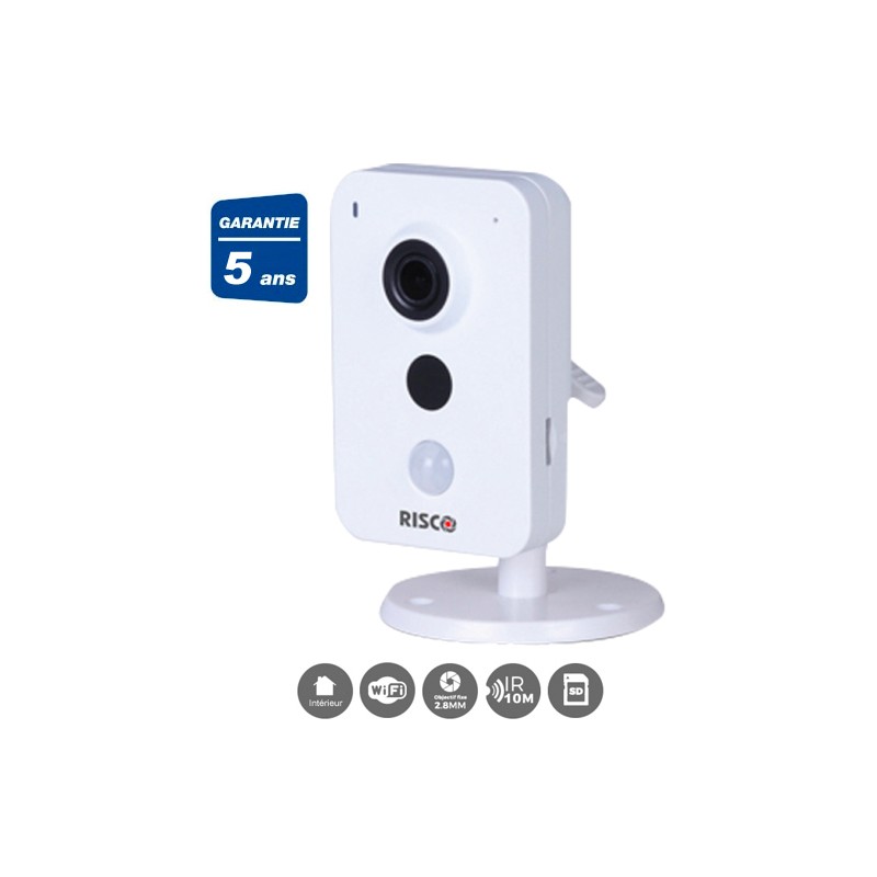 Caméra cube HD IP WiFi P2P RISCO Vupoint