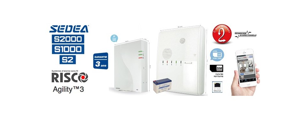 Pack alarme SEDEA